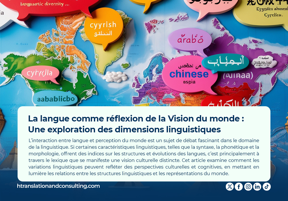La langue comme réflexion de la vision du monde : Une exploration des ...