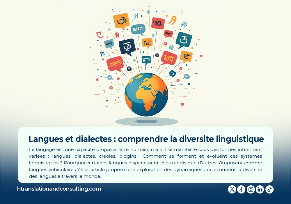Languages and dialects: understanding linguistic diversity - H-translation